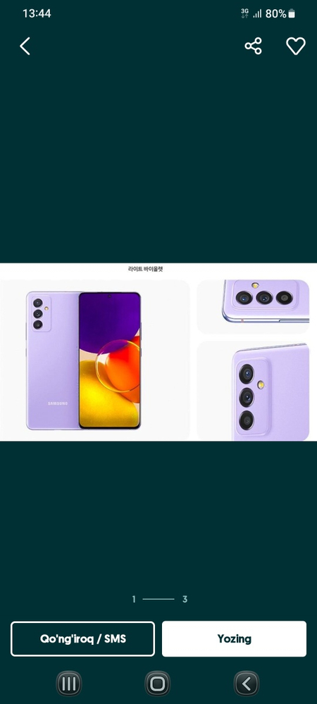 Samsung a82 5g ideal abmen qlaman varyantilani olx yozin