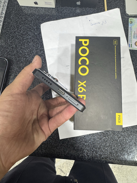 poco x6 pro 8.256g holati ideal karopka dak kamplekt
