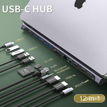 ONTEN Type-c Hub 12 in 1