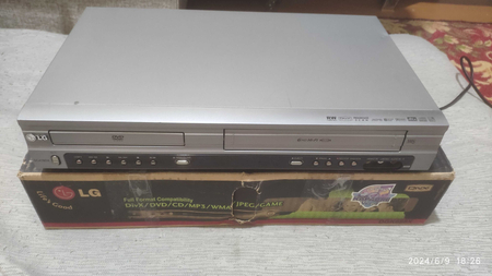 Видео двойка DVD-VHS. LG DC476DX