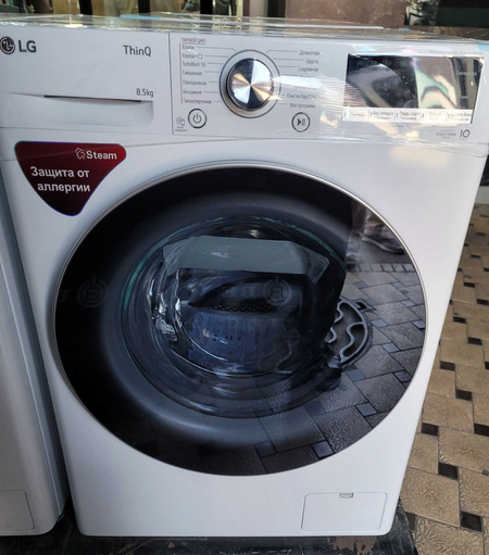 (8,5кг) LG NEW стиральная машина Inverter Direct Drive+Steam  Доставка