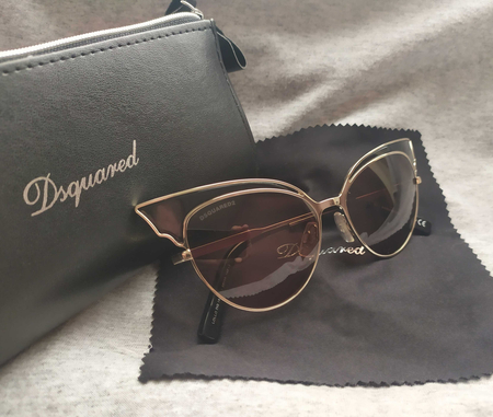 DSquared2 Lollo DQ0166 C55 01J (Солнцезащитные очки)