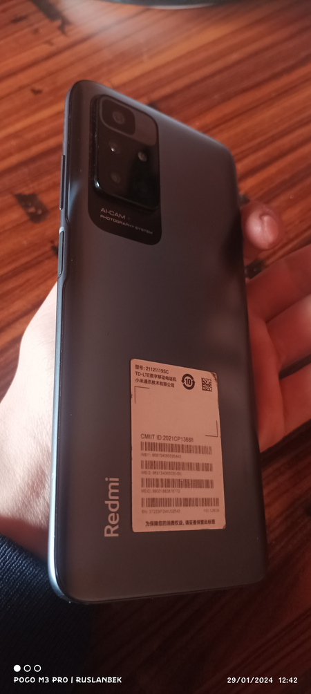 Redmi note 11 4+2 128gb 4 oy ishlatilgan tel dakument karopka bor