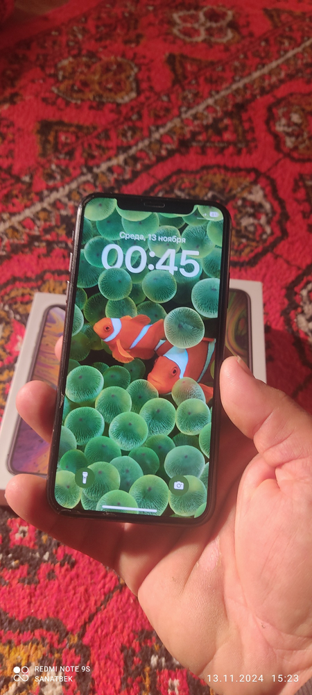 Iphone Xs 64 gb paket yomkosti 100  ishlatilmagan