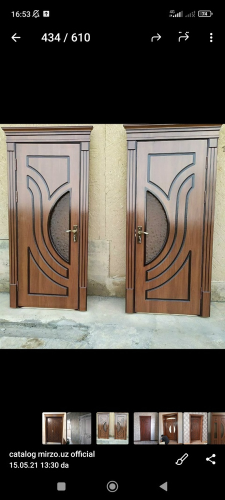 Eshik va rom oʻrnatish xizmati