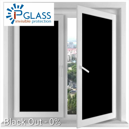 Тонировка плёнка Black Out. Пропускания видимого света 0%