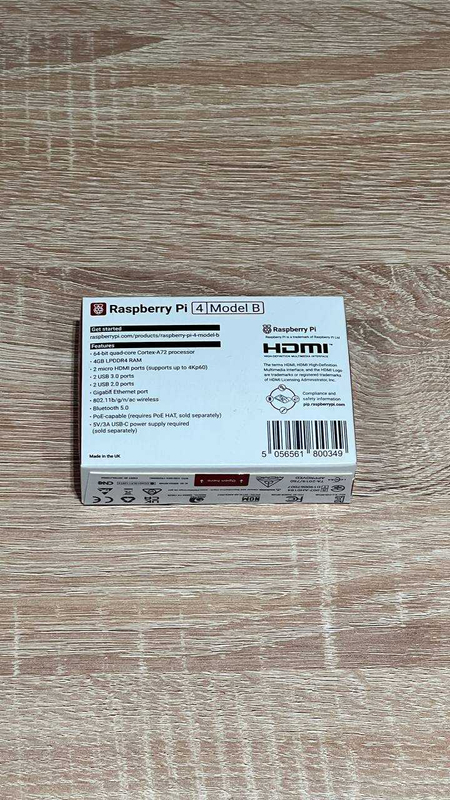 Raspberry pi 4 Model B