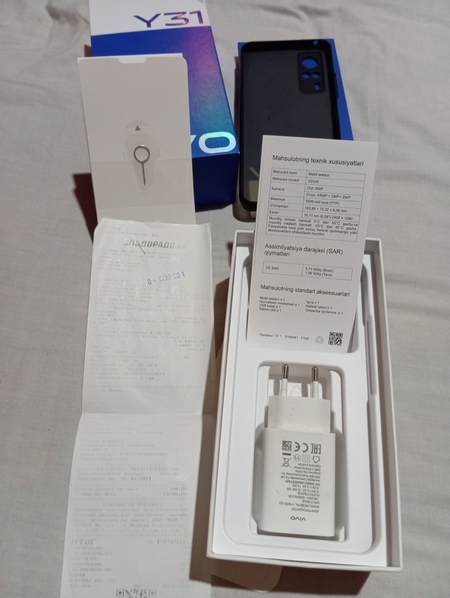Телефон VIVO Y31 сотилади
