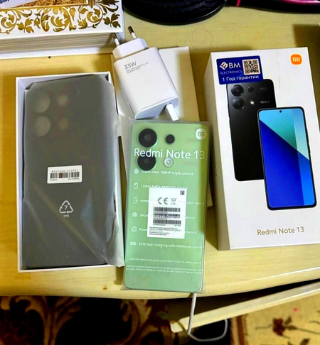 Yangi Redmi Note 13 Ideal xolatda sotiladi