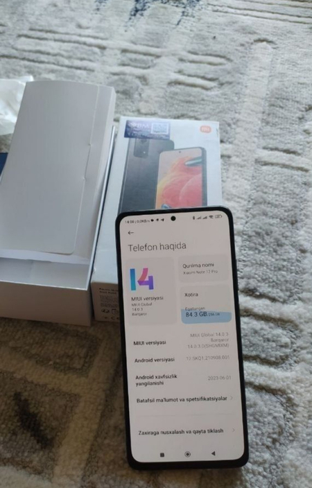 Redmi not 12 pro