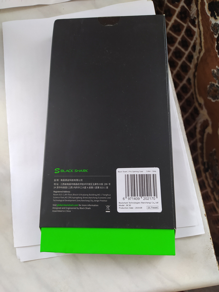 Black Shark 2 / 2 pro gaming case original, оригинальный чехол