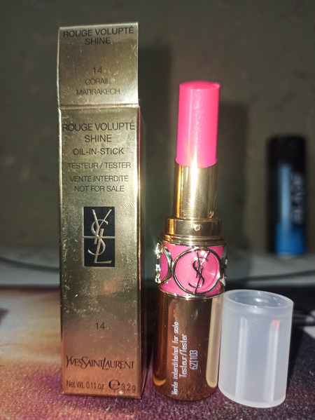 Губная помада тестер Yves Saint Laurent Rouge Volupte #14