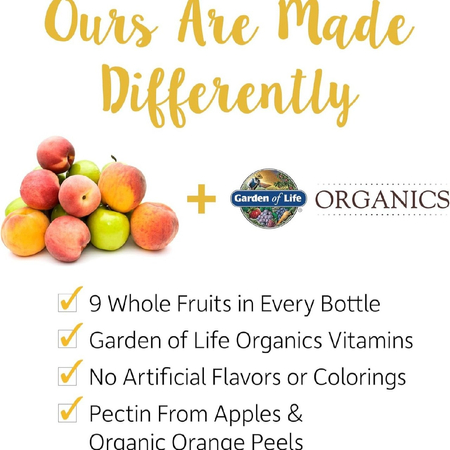 Жевательные витамины для мужчин Garden of Life Organics — ягоды — серт