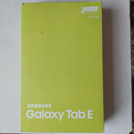 Планшет Galaxy Tab E
