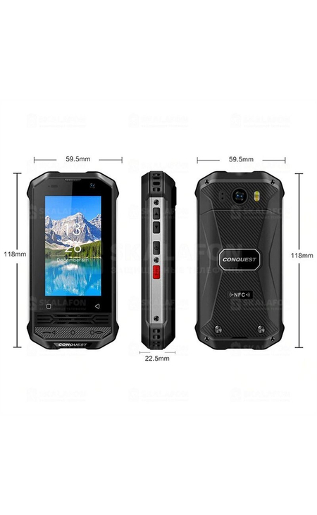 Смартфон Cdma+Gsm или Gsm+GsmConquest f2 mini luxury 2023