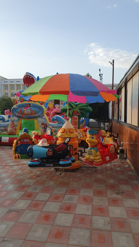 Бизнес батут карусель