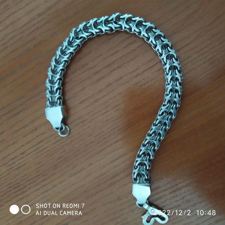 Серебрянный браслет
