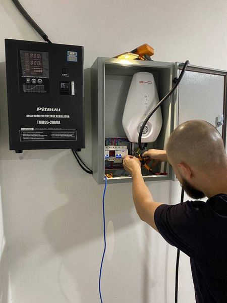 Elektromobil zaryadka ustanofka | зарядная станция электромобиля E-39