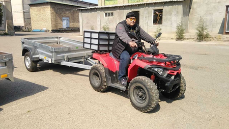 Treiler, Tirkama, Prisep,Арава,Прицеп российский 