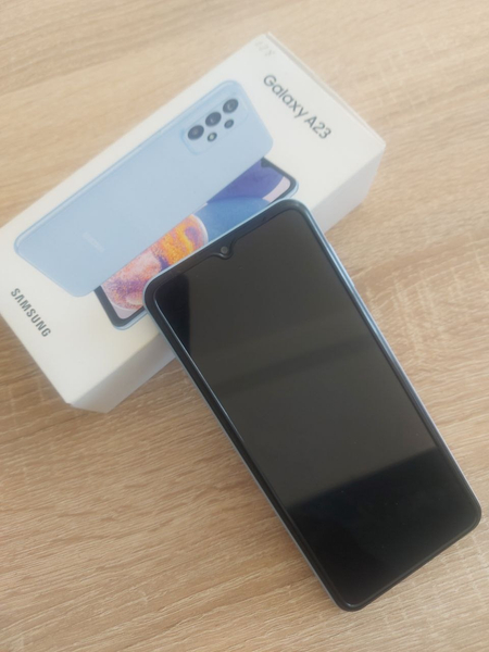 Samsung Galaxy A23 4G/128Gb goluboy svet. Karobka bor. Holati zo'r!