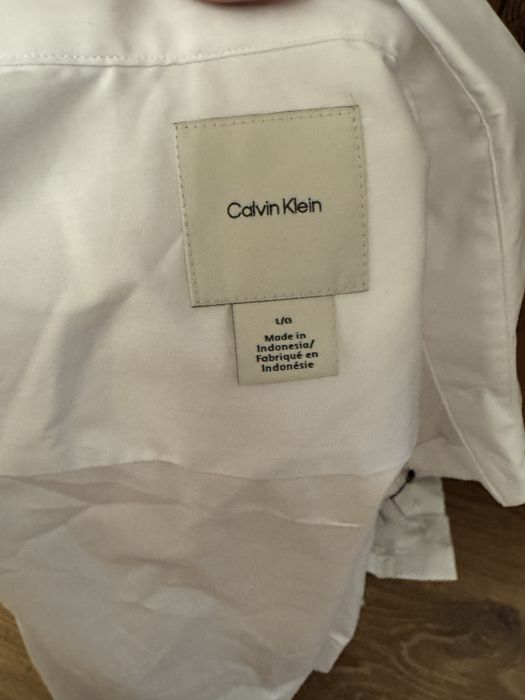 Белая рубашка CALVIN KLEIN оригинал