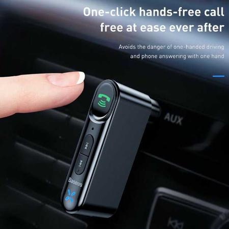 БЕСПЛАТНАЯ ДОСТАВКА! Baseus AUX bluetooth адаптер с микрофоном