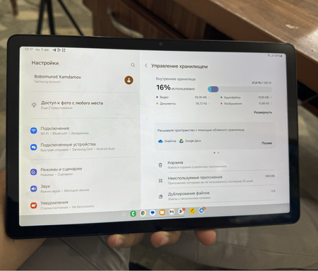Samsung TAB A9 plus + Klaviatura Chexol + Stilus Pen