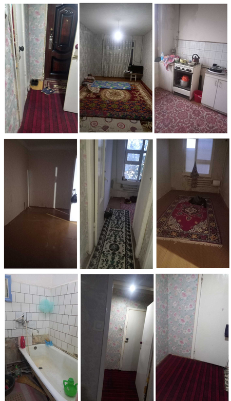 3 хонали квартира зарафшон 3 микрорайон панелка 4 этаж
