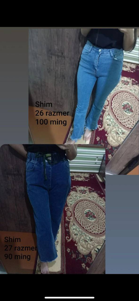 Kiyimlar sotiladi hammasini sifati zoʻr