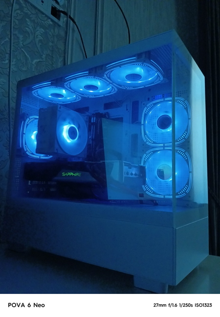 Игровой компьютер 12 поколения i5 12400f. + rx 5700 xt