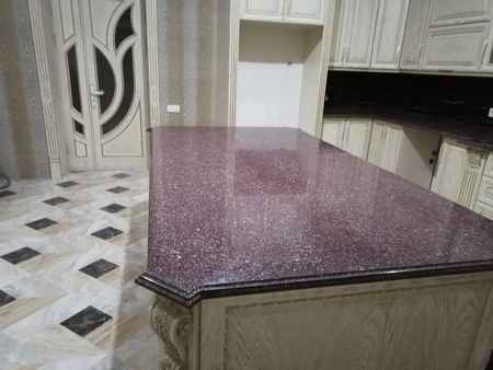 Столешница из искусственного камня кварц