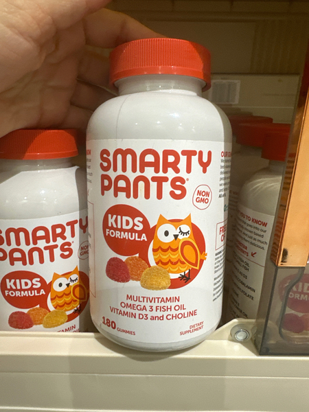 Комплекс мультивитаминов для детей SmartyPants, 180 жевательных конфет