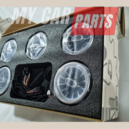Воздуховоды с подсветкой Mercedes w205