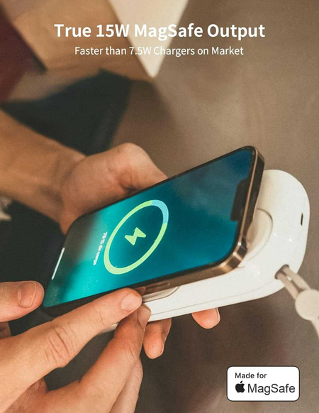 Беспроводное зарядное устройство MOMAX 3 в 1 10.000Mah