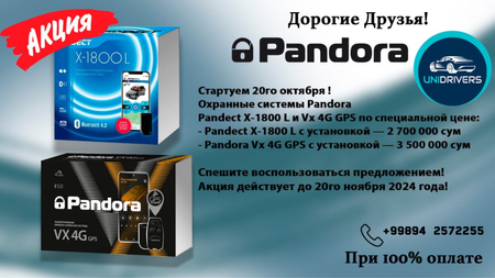Акция Pandora