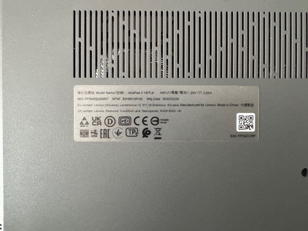 Noutbuk Lenovo Ideapad 3