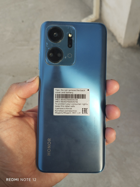 Honor x7aplus bir qul ishlagan