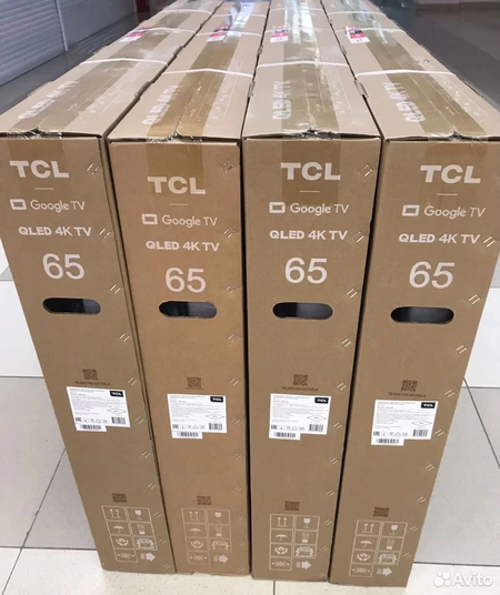 Телевизор tcl 65 V6B, P755, C765, 2024Год Доставка бесплатно