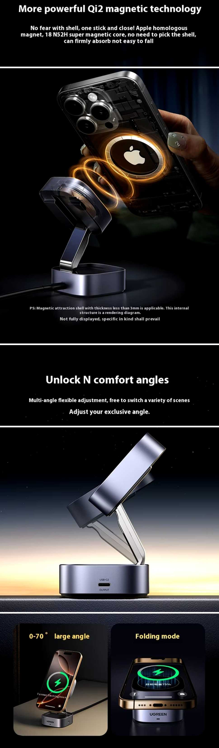 Proda PD-178 4в1 Док-станция MagSafe 15W & iPhone Apple Watch AirPods