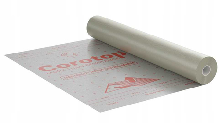 Плёнка пароизоляционная. Corotop METALLIC 80.  Польша