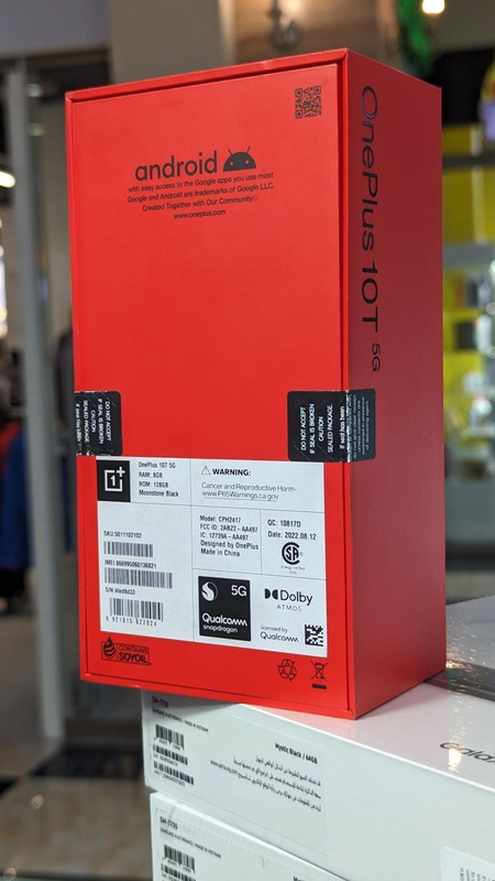 One plus 10T 5G 8/128GB global