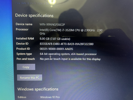 Продаю ноутбук Lenovo I7