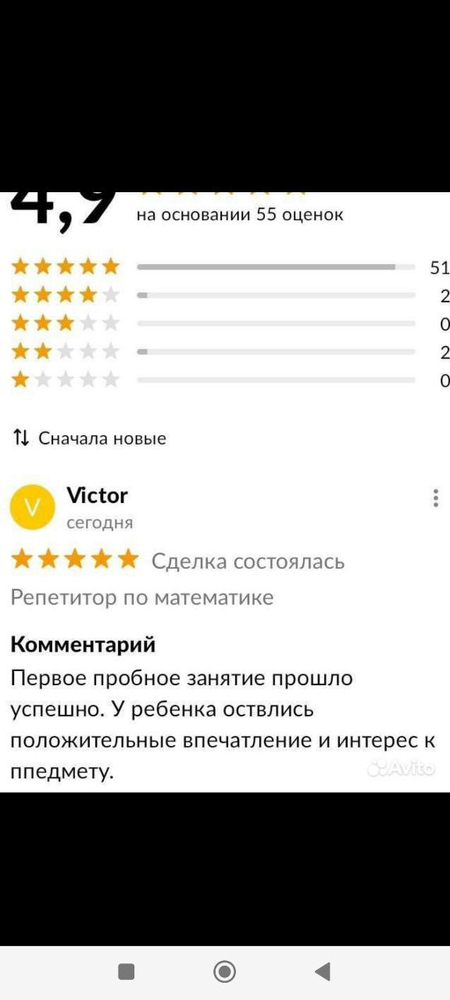 Репетито по математике