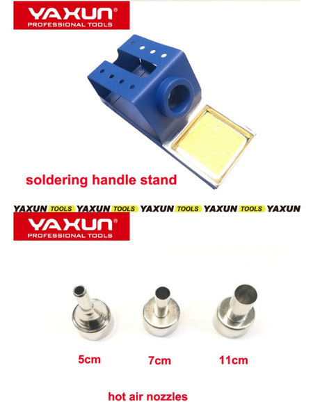 Паяльная станция YAXUN 886D 2 в 1 SMD, с выходом USB 5 В, 1 А,