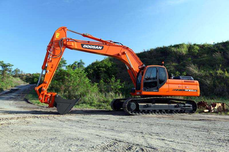 Doosan экскаватор гусеничный  DX300LCA-7m  ковш 1,72