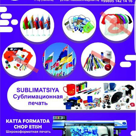 Bayroqlar tayorlab beramiz