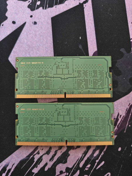 Продаются 2 ОЗУ SO-DIMM 16GB (2x8GB) DDR5