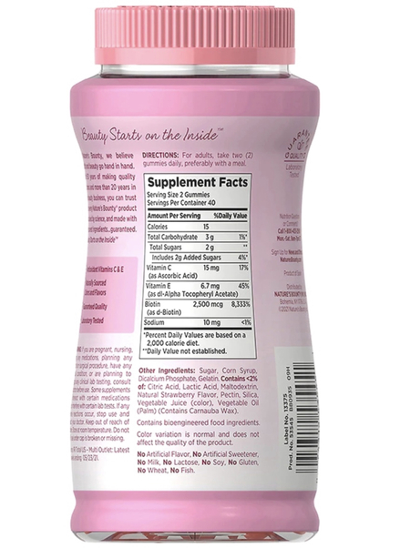 Biotin 2,500 mcg USA