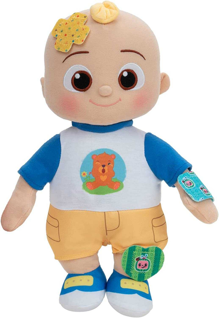 Интерактивная кукла CoComelon Boo Boo JJ + сумка осмотра доктора