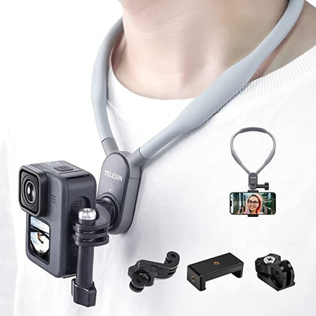 Крепление телефона или GoPro на шею Telesin улучшенное